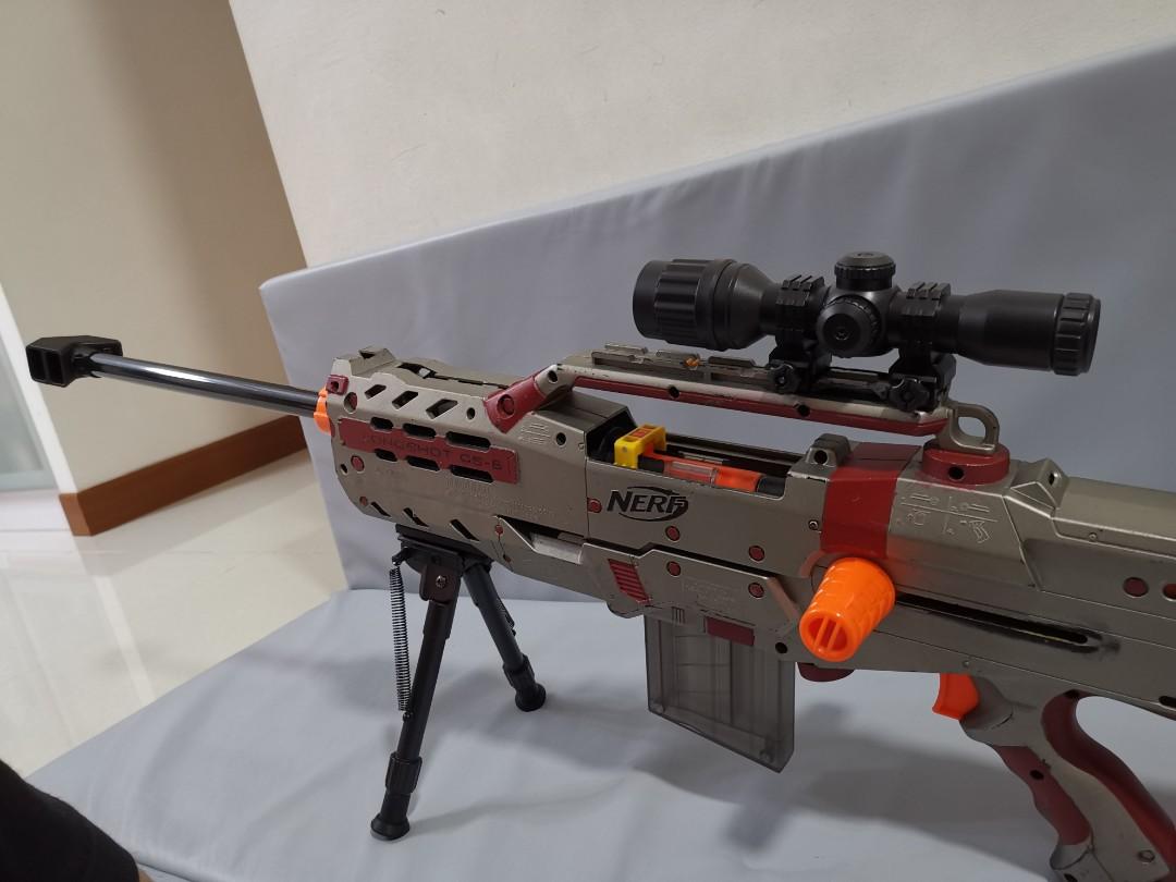 Nerf longshot mod, sniper barrett lookalike, stefan, Hobbies & Toys ...
