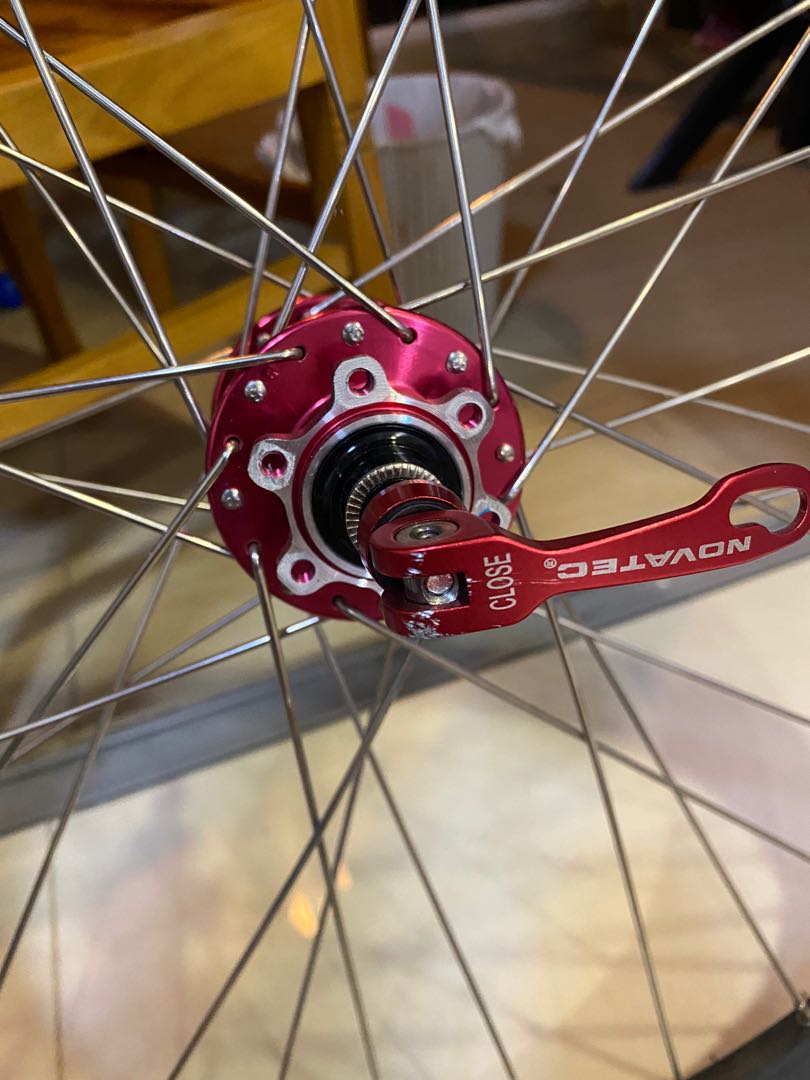 NOVATEC D041/D042SB 27.5” wheel, Sports Equipment, Bicycles & Parts ...