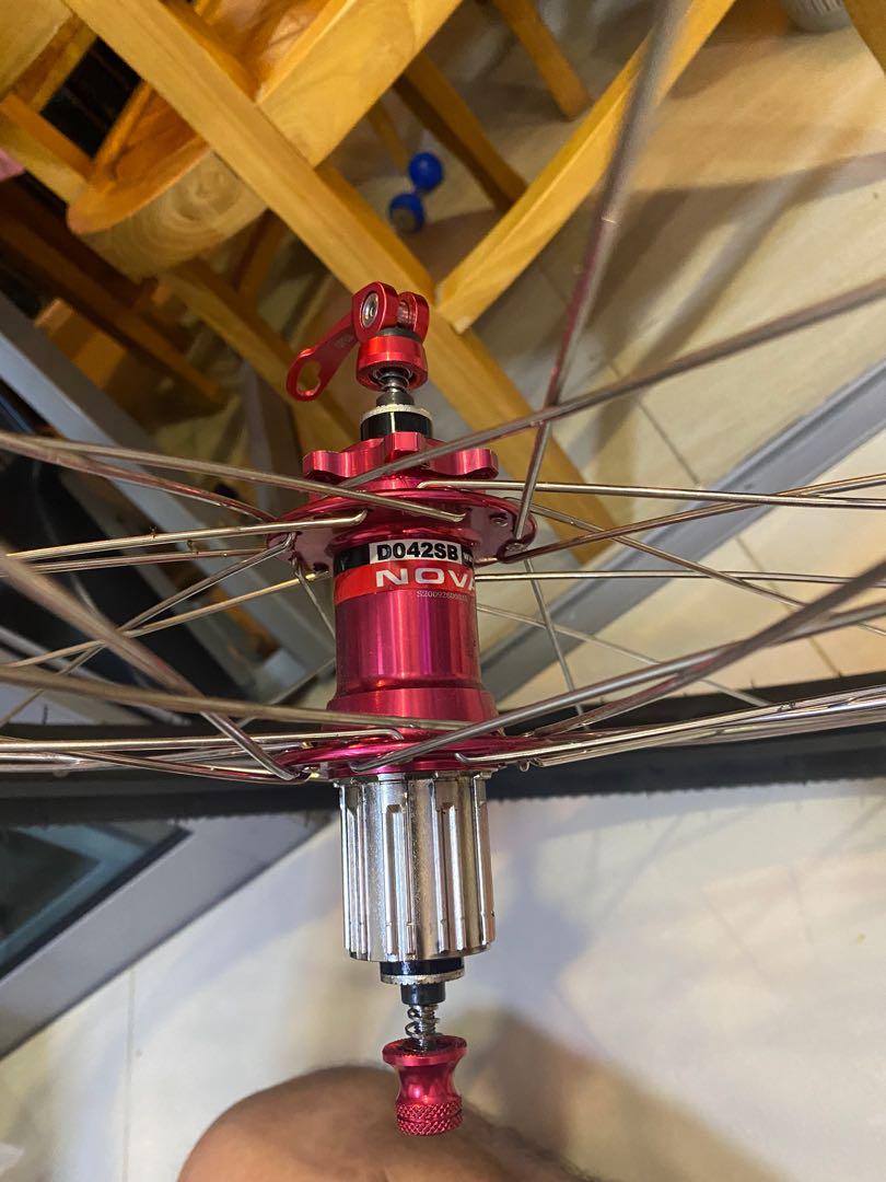 NOVATEC D041/D042SB 27.5” wheel, Sports Equipment, Bicycles & Parts ...