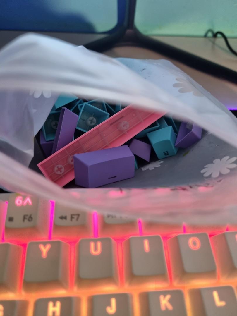 PBT Keycaps for RK68 68 Key, Computers & Tech, Parts & Accessories ...