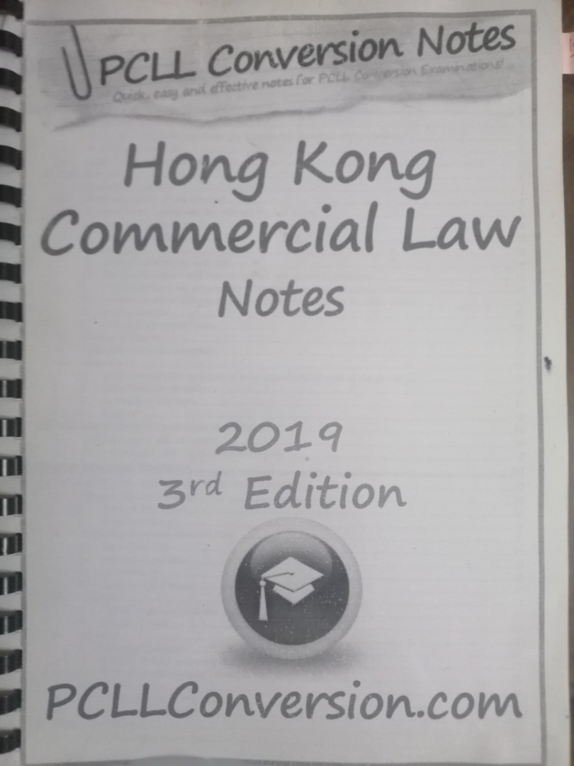 PCLL Conversion Notes, 教科書 - Carousell