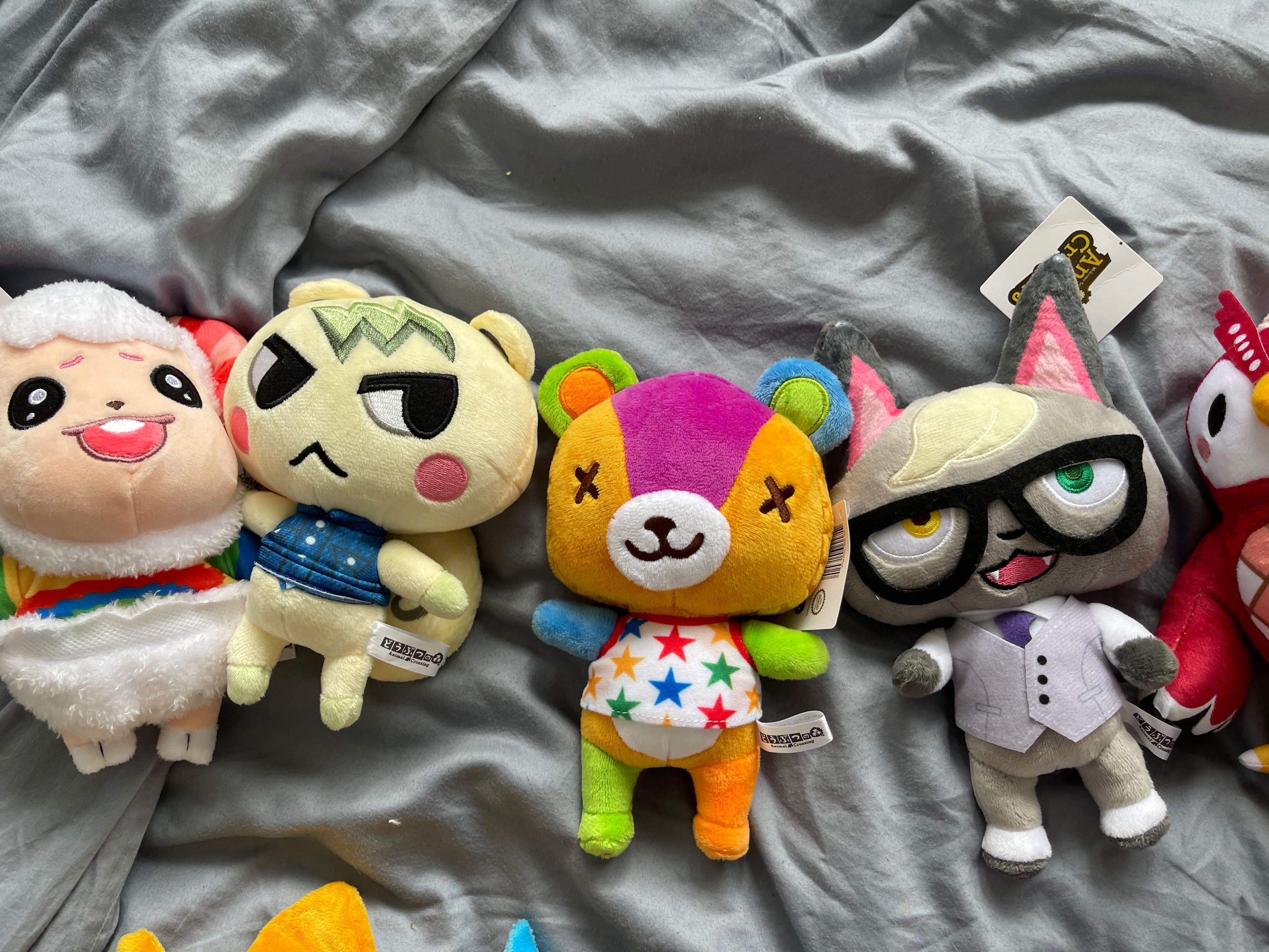 Pikachu and Animal Crossing Plush, Hobbies & Toys, Toys & Games on ...