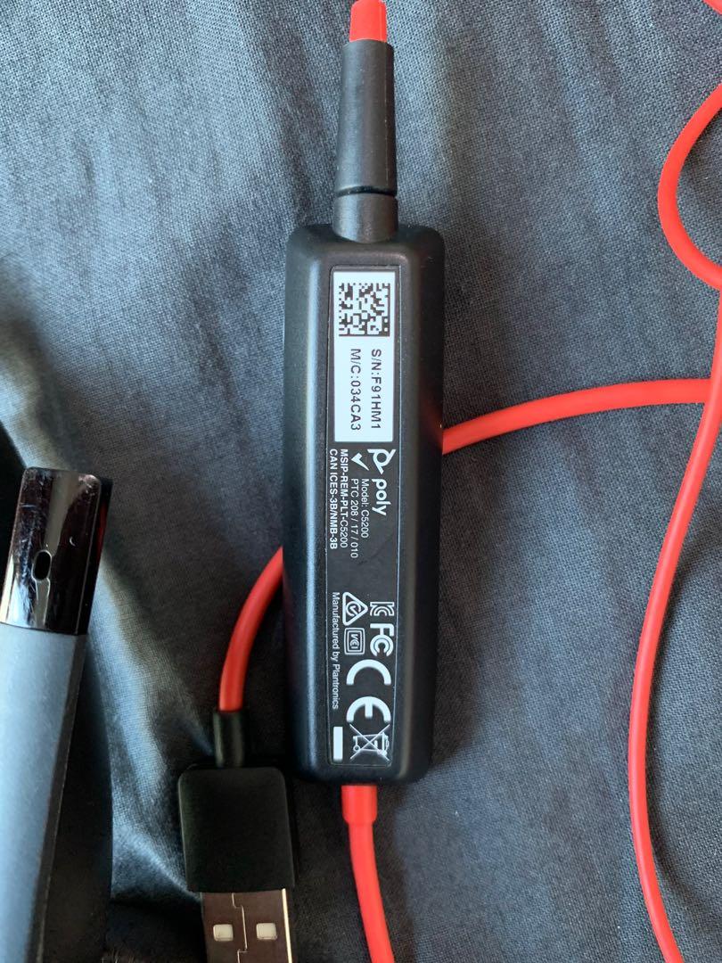 Plantronics Blackwire C5200 Headset, Audio, Headphones & Headsets on ...