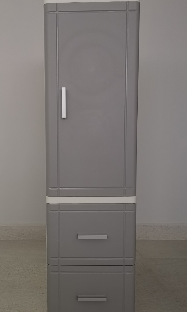 Plastic Storage Cabinet, Furniture & Home Living, Furniture, Shelves ...