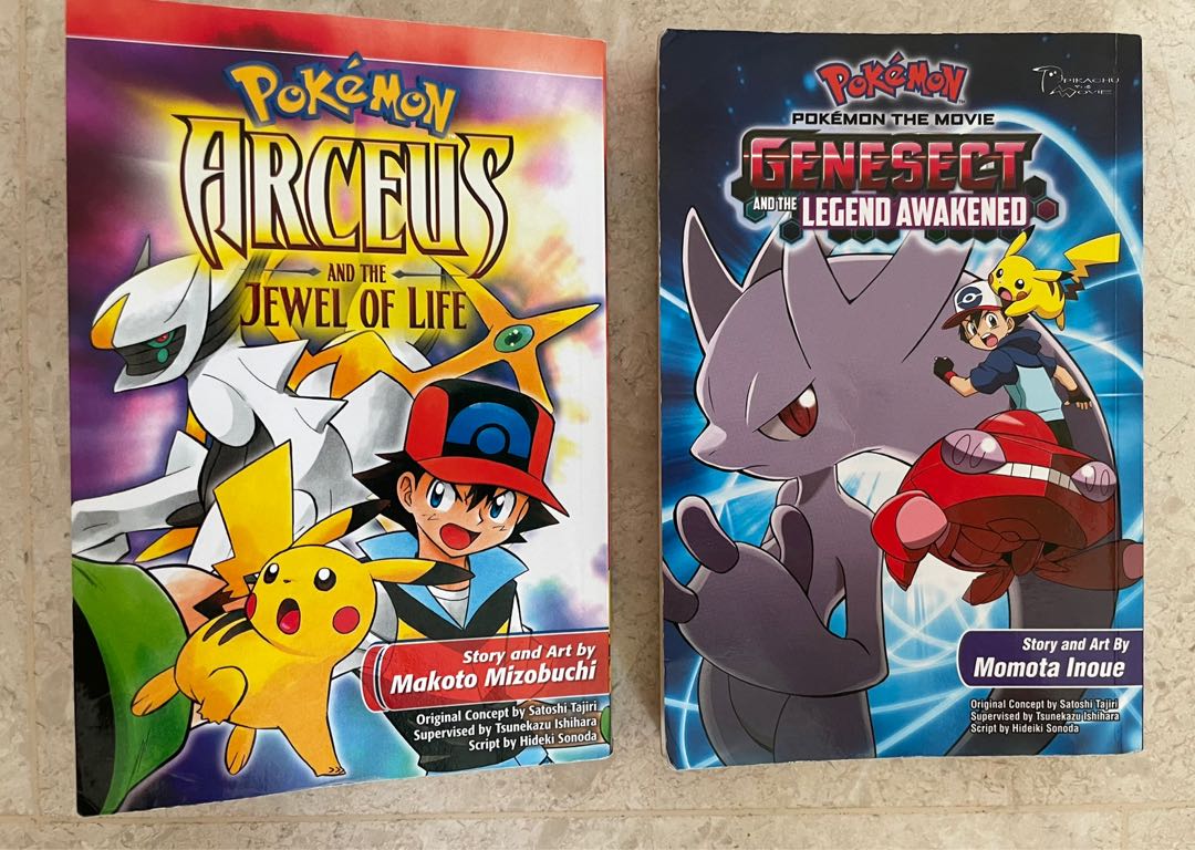 Pokemon Comics - Genesect, Arceus, Hobbies & Toys, Books & Magazines, Comics & Manga on Carousell