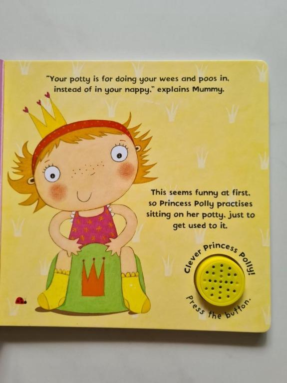 Potty Training book -Princess Polly & Pirate Pete, Hobbies & Toys ...