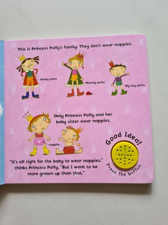 Potty Training book -Princess Polly & Pirate Pete, Hobbies & Toys ...