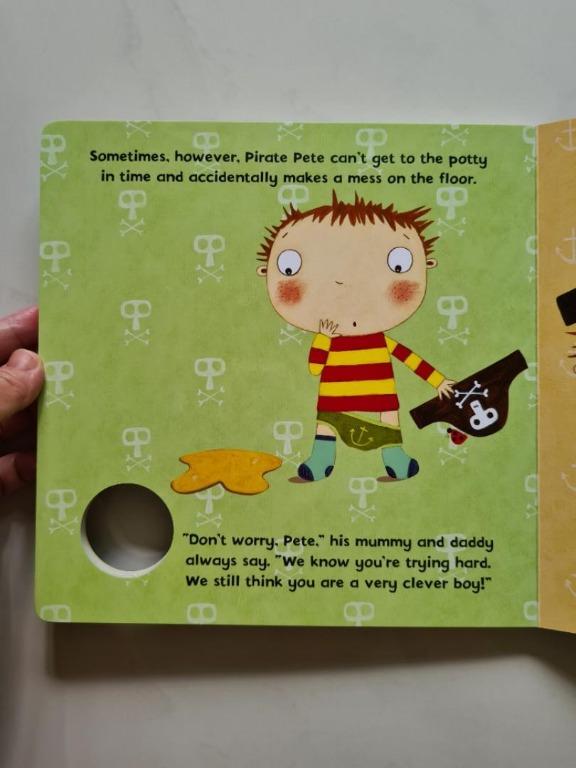 Potty Training book -Princess Polly & Pirate Pete, Hobbies & Toys ...