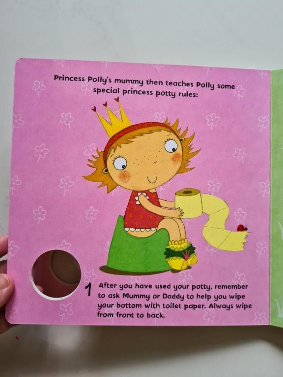 Potty Training book -Princess Polly & Pirate Pete, Hobbies & Toys ...