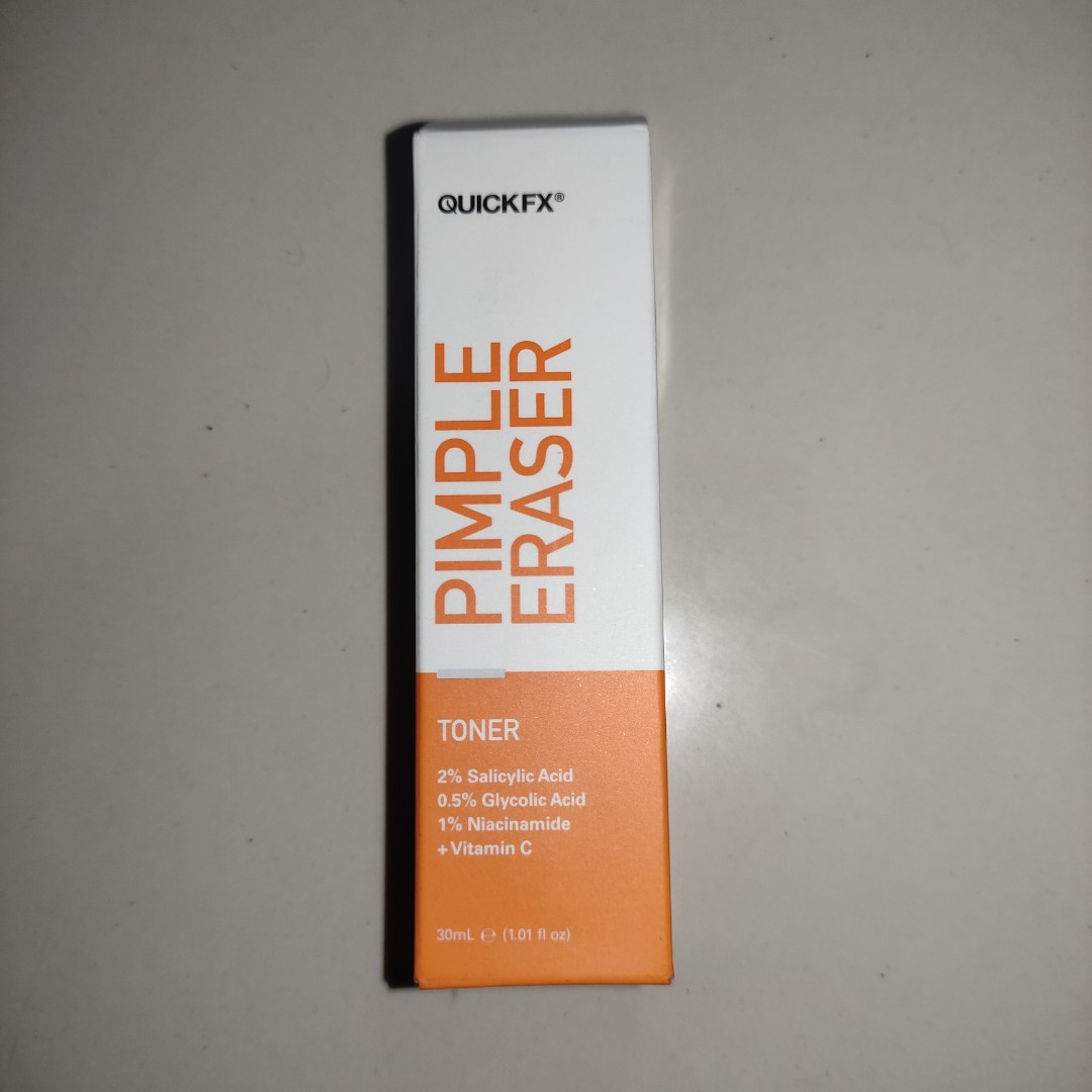 QUICKFX PIMPLE ERASER TONER (with salicylic acid, glycolic acid and ...
