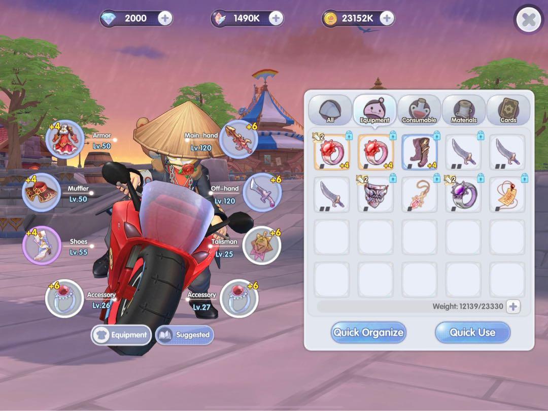 Ragnarok Online X Next Generation (ROX) Assassin Cross Account (Odin ...