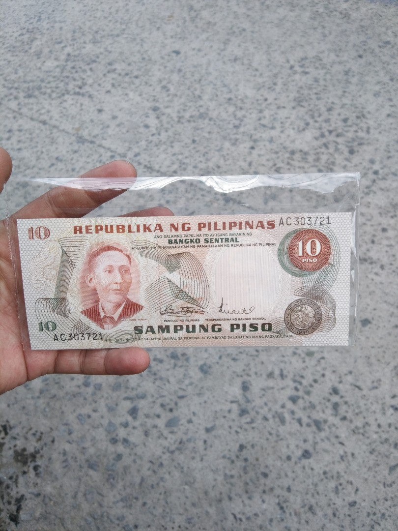 (RESERVED) Rare Pilipino Series Banknote (Davis 19), Hobbies & Toys ...