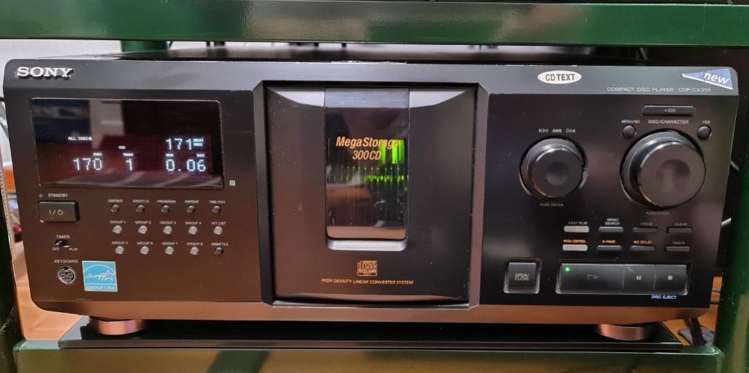 Rare Sony CD Player - CX 355, Audio, Other Audio Equipment on Carousell