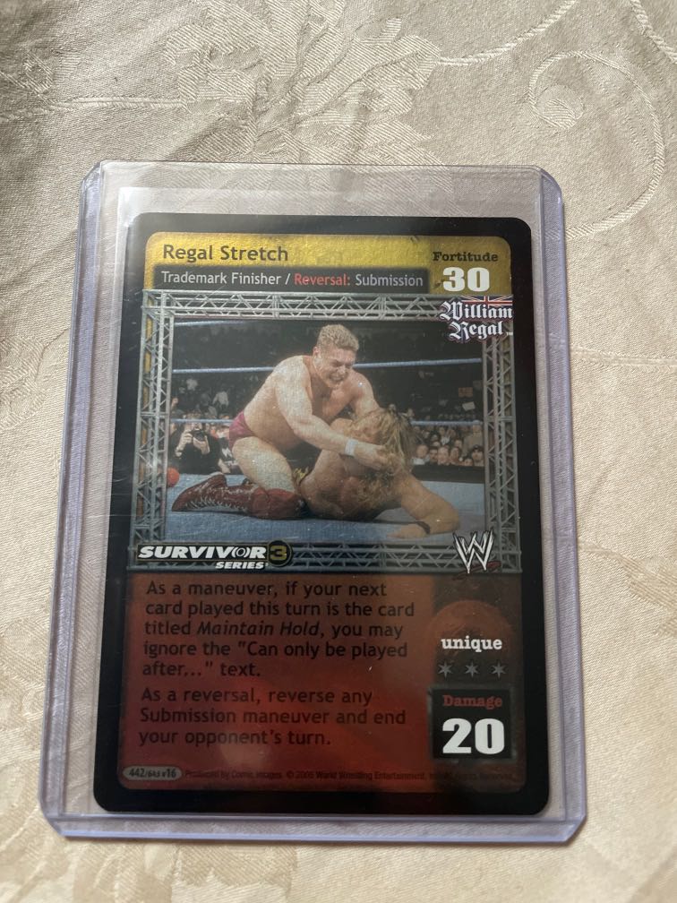 Raw Deal WWE Regal Stretch SS3, Hobbies & Toys, Toys & Games on Carousell