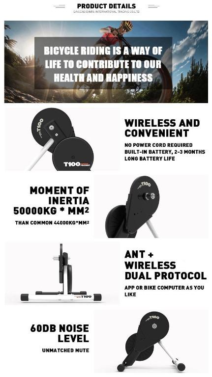 [RIS] Magene T100 Direct Drive Trainer, Sports Equipment, Bicycles ...