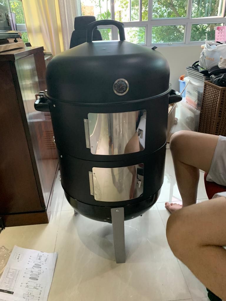 Real cook Charcoal Smoker, TV & Home Appliances, Kitchen Appliances ...