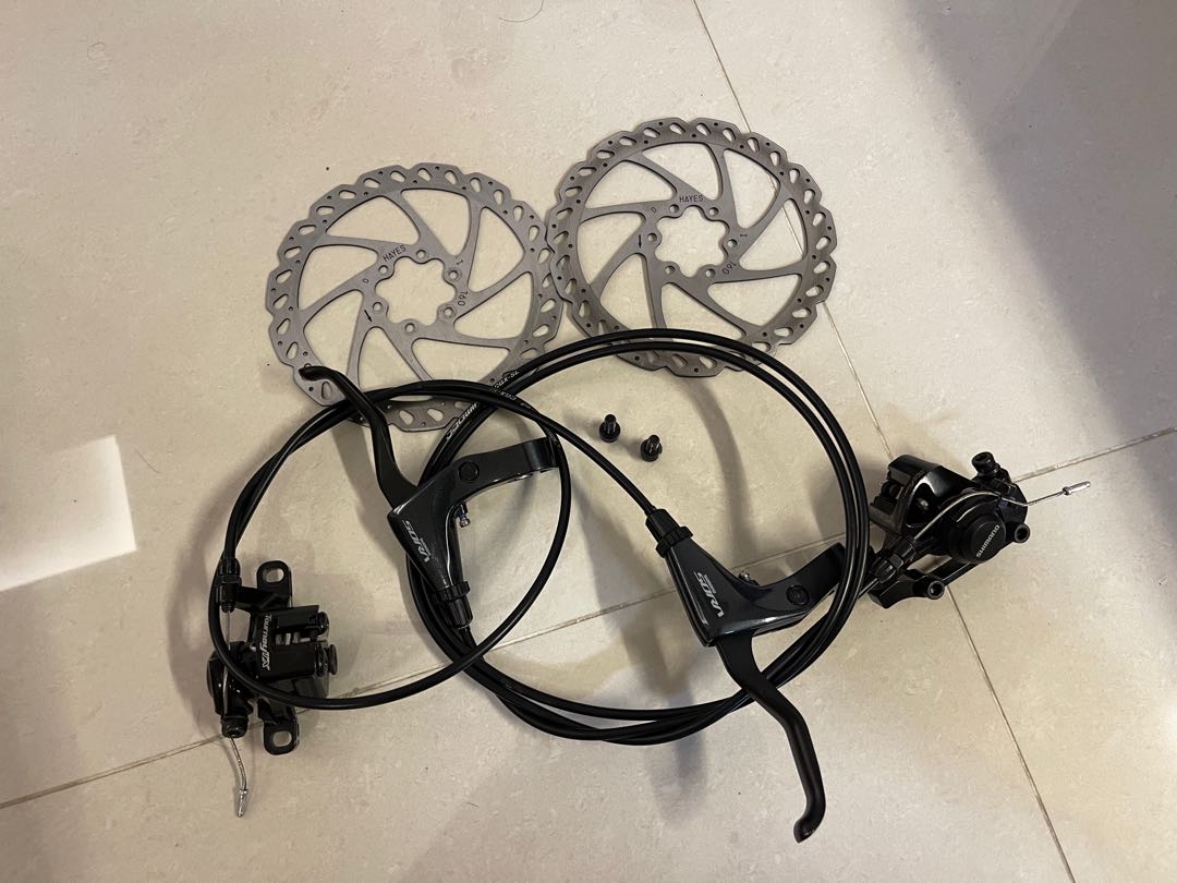 Shimano Sora Lever and Tourney XT Calipers, Sports Equipment, Bicycles ...