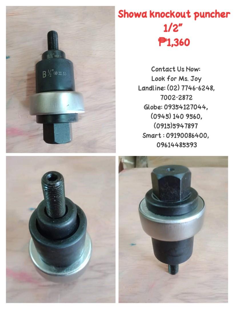 Showa Knock out Puncher, Commercial & Industrial, Construction Tools ...