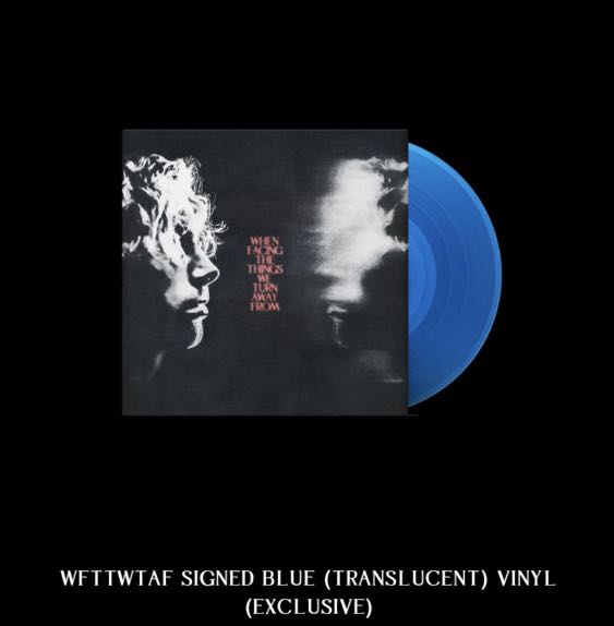 SIGNED Luke Hemmings Traslucent Blue Vinyl, Hobbies & Toys, Music ...