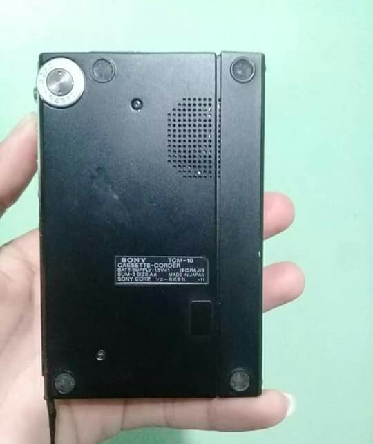 SONY TCM 10 Cassette Tape Player Recorder., Hobbies & Toys, Memorabilia ...