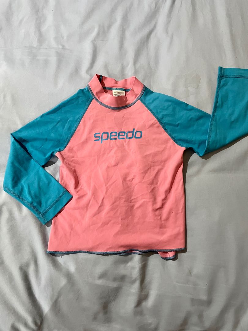 Speedo Rash guard, Women's Fashion, Swimwear, Rash guard on Carousell