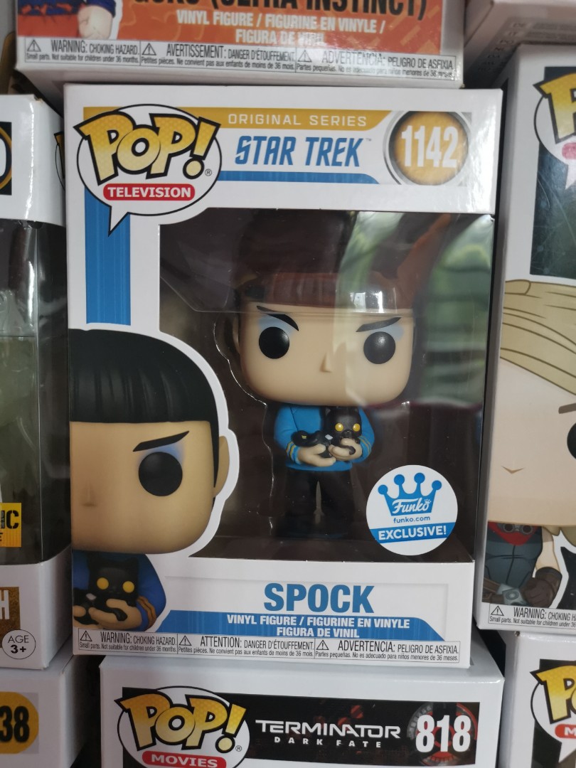 Spock Star Trek Funko Pop Exclusive, Hobbies & Toys, Toys & Games on ...