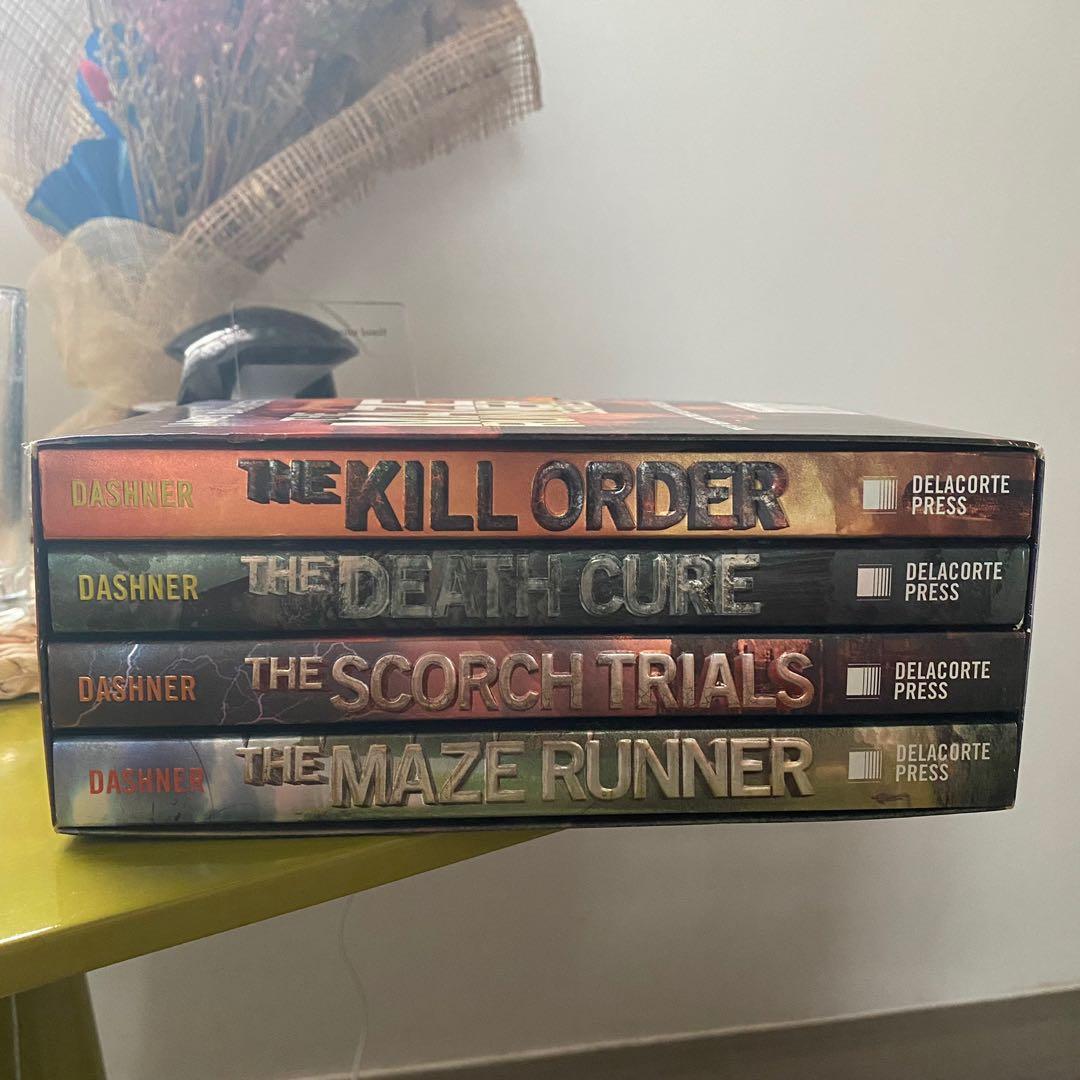 The Maze Runner Complete Collection Box Set 4, Hobbies & Toys, Books ...
