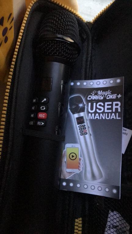 Trekie magic carry oke, Audio, Microphones on Carousell