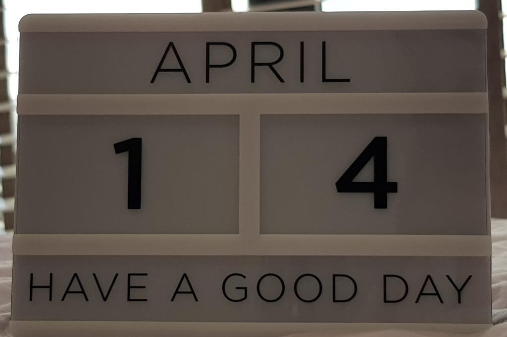 typo calendar light box, Hobbies & Toys, Stationery & Craft, Other ...