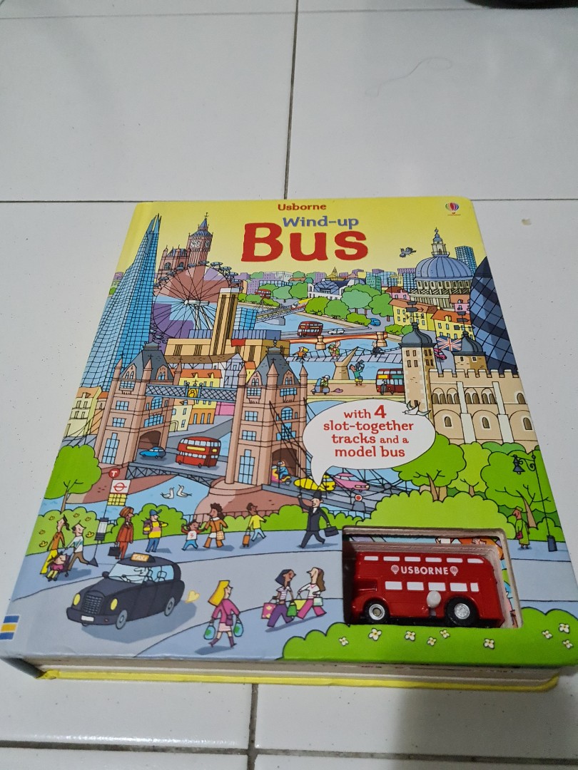 Usborne wind up bus, Hobbies & Toys, Books & Magazines, Children's ...