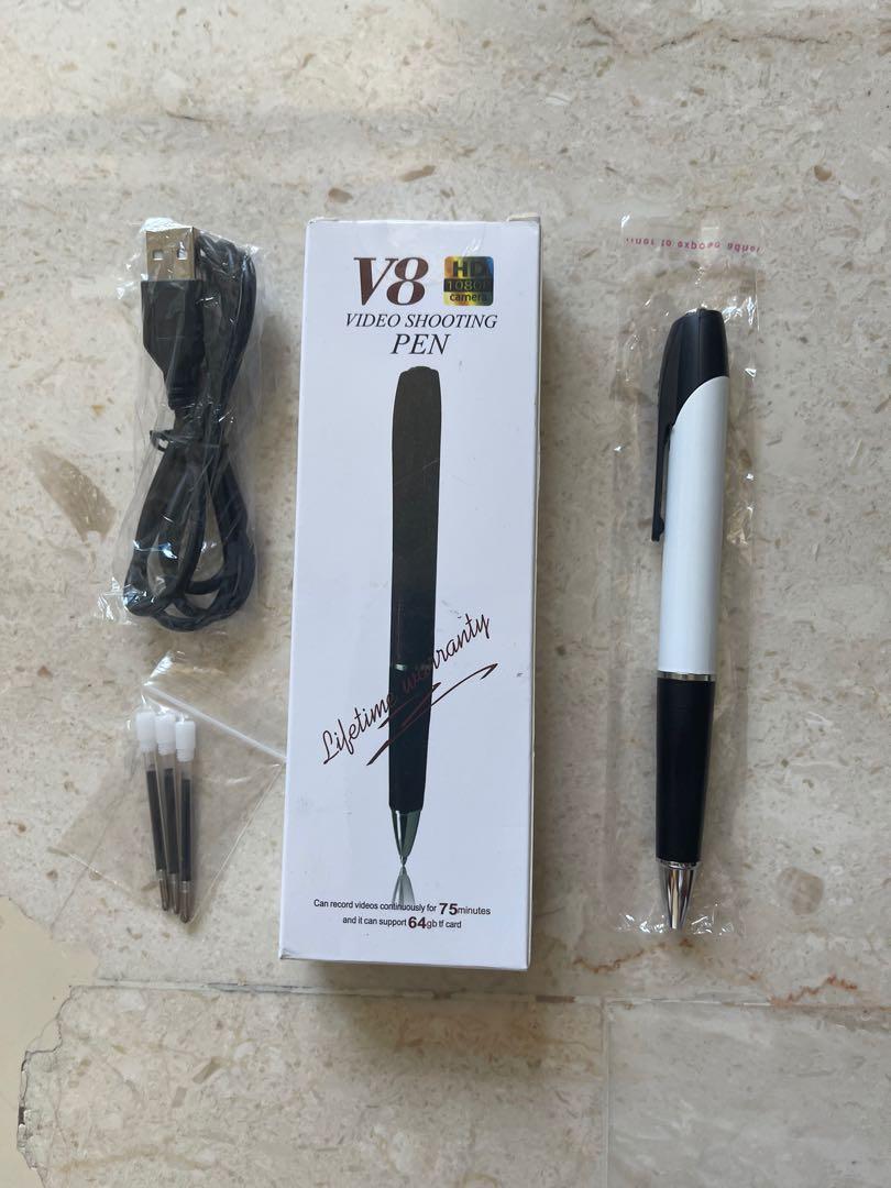 V8 video shooting pen 1080p HD, Mobile Phones & Gadgets, Other Gadgets ...