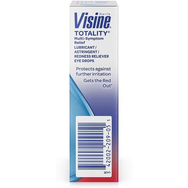 Visine Totality Multi-Symptom Relief Eye Drops 15mL EXP: 09/2021 ...