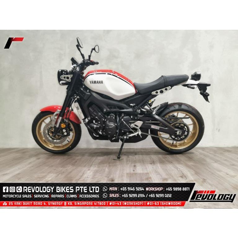 YAMAHA XSR 900 DYNAMIC WHITE XSR900, Motorcycles, Motorcycles for Sale ...