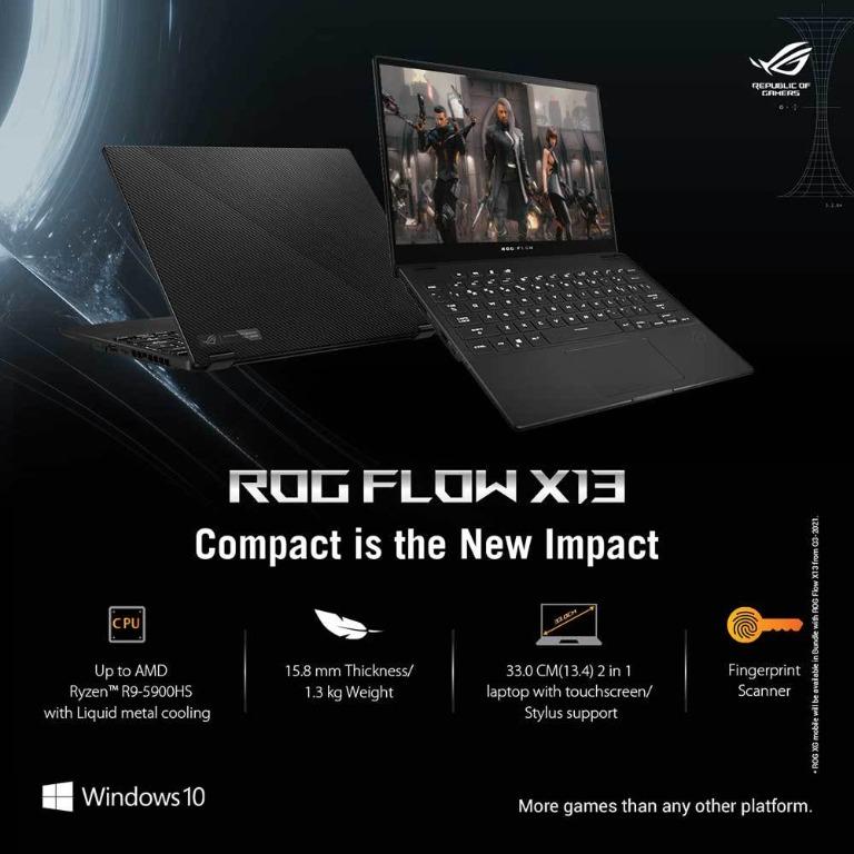 38％割引【ラッピング不可】 未開封 ASUS ROG Flow X13 / 5900HS 32G 1TB ノートPC PC/タブレット-OTA.ON.ARENA.NE.JP
