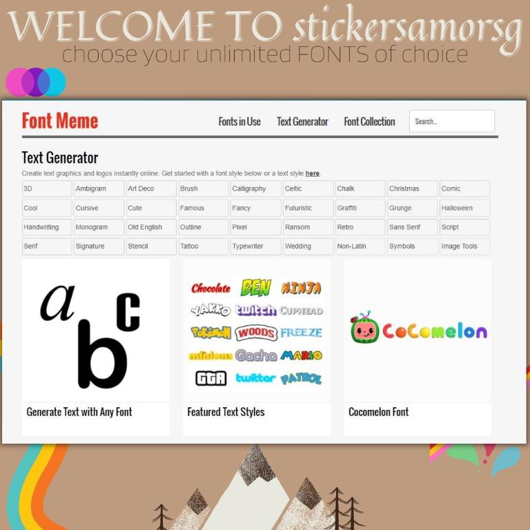 . iron on . Iron.@stickersamorsg.Sticker Printing.singapore round ...