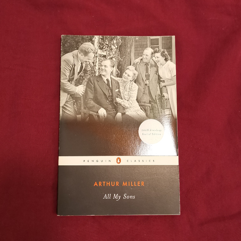 All My Sons by Arthur Miller, Hobbies & Toys, Books & Magazines ...