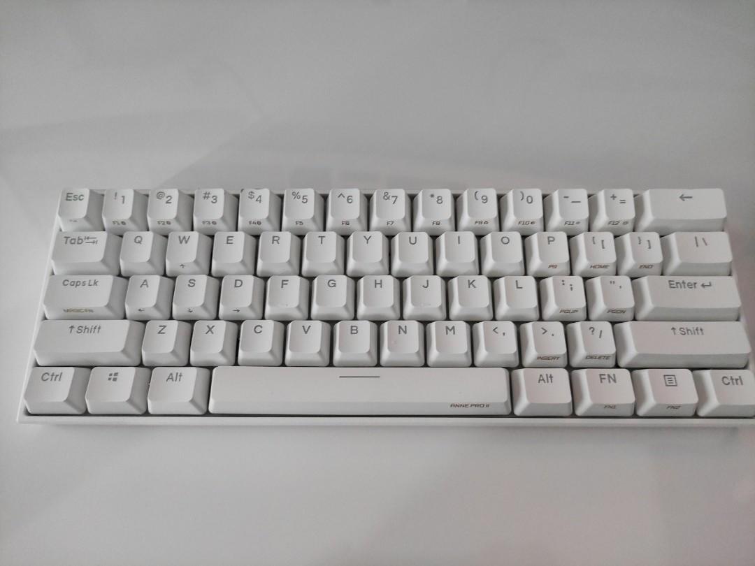 Anne Pro 2 Gateron Red Wireless Mechanical Keyboard, Computers & Tech ...
