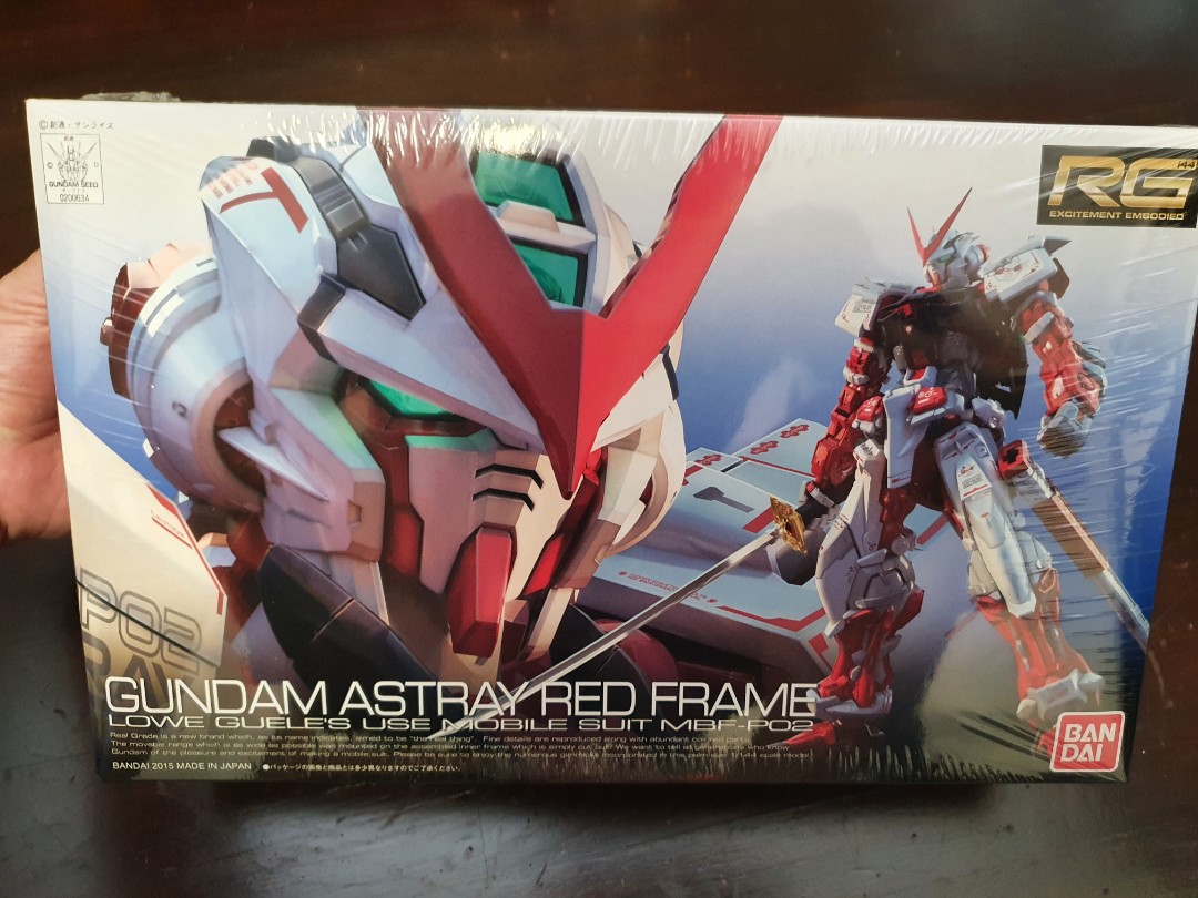 RG Astray Red Frame, Hobbies & Toys, Toys & Games on Carousell