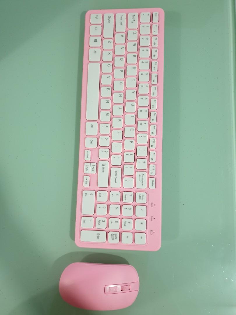cheap wireless keyboard and mouse set, Computers & Tech, Parts ...