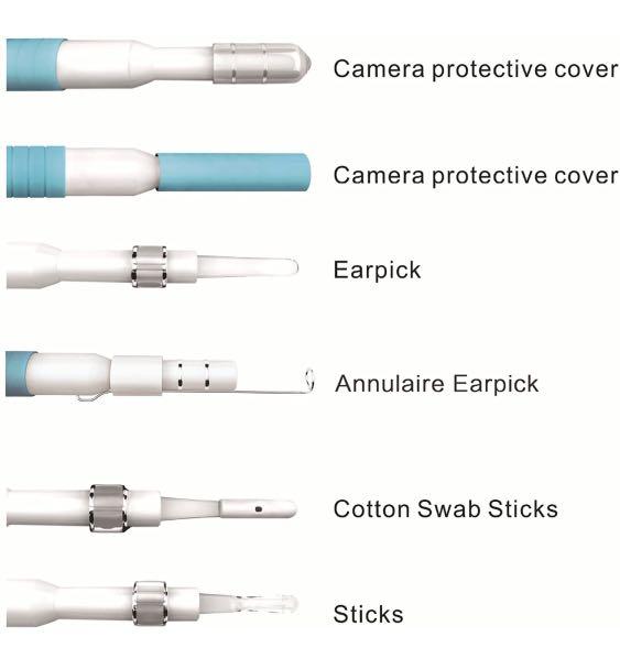 Ear Cleaner i98 Visual Ear Spoon Endoscope 720P Mini Camera Ear Health ...