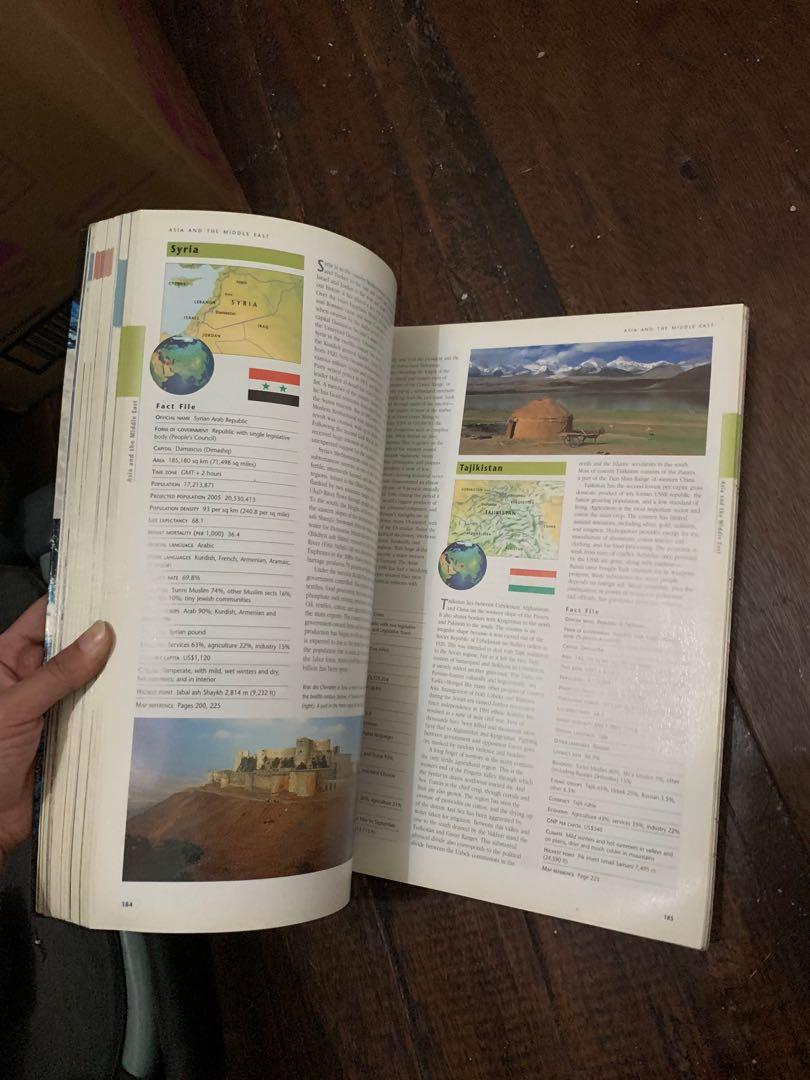 Geographica Atlas Book, Hobbies & Toys, Books & Magazines, Textbooks on ...