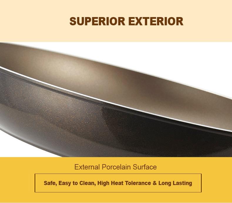 Happycall Korea I.H. Gold 4PC Die Cast Cookware Set, TV & Home Appliances, Kitchen Appliances ...