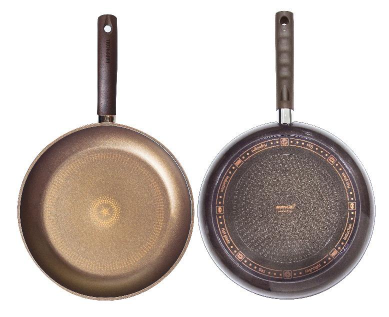 Happycall Korea I.H. Gold 4PC Die Cast Cookware Set, TV & Home Appliances, Kitchen Appliances ...