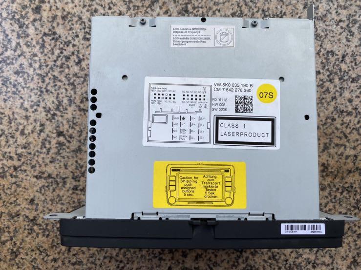 Head Unit VW RCD 510, Aksesoris Mobil di Carousell