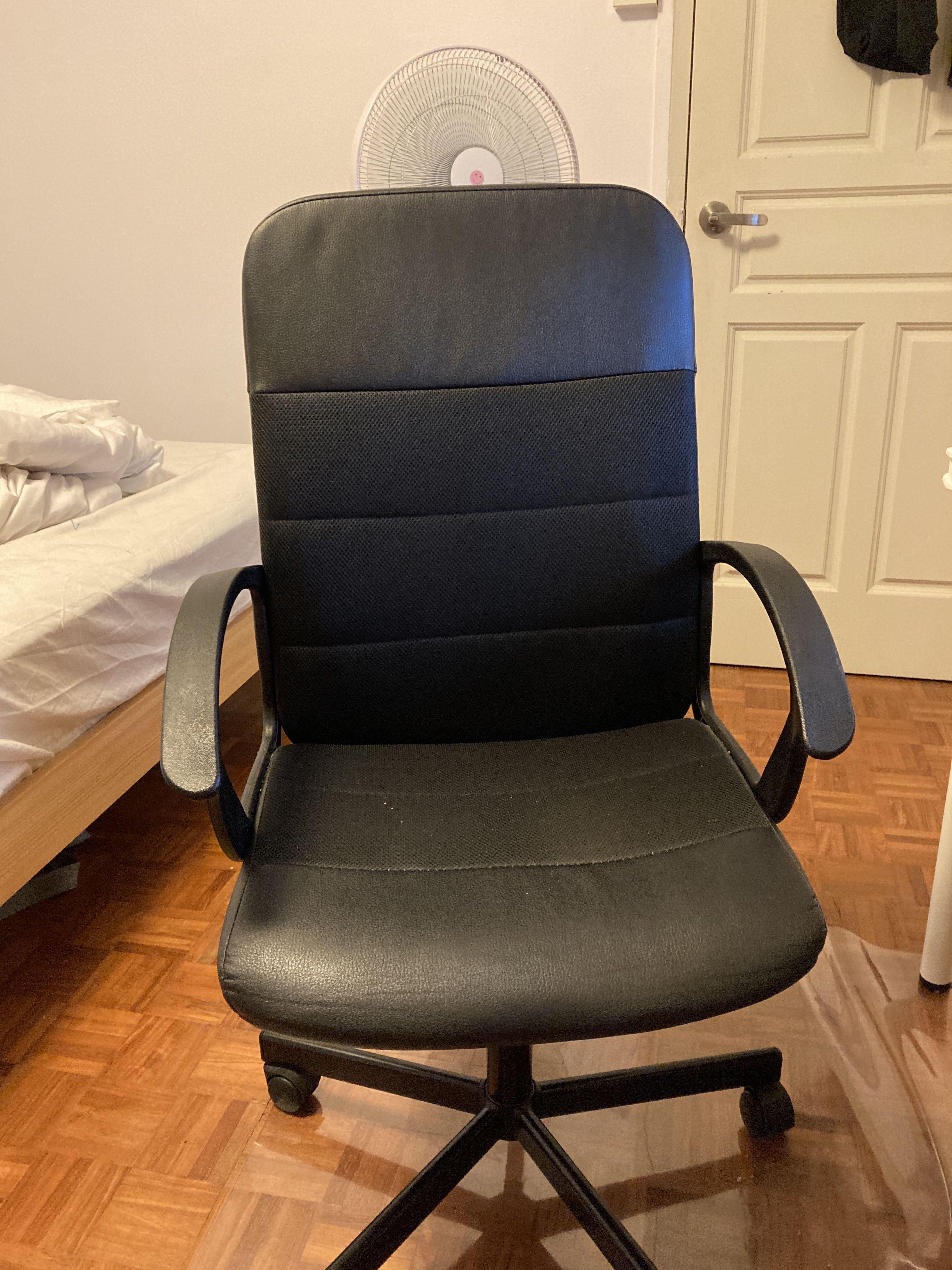 Ikea RENBERGET office chair, Furniture & Home Living, Furniture, Chairs ...