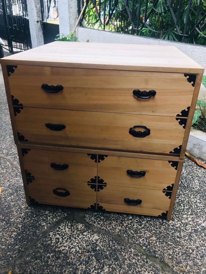 Japan Solid Wood Drawer, Furniture & Home Living, Furniture, Shelves ...