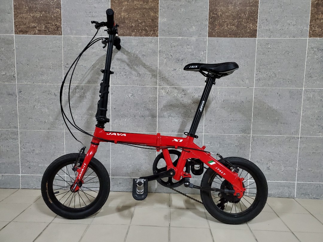 Java X1 14" (Made In Italy) (6 Speed) (Foldie), Sports Equipment ...
