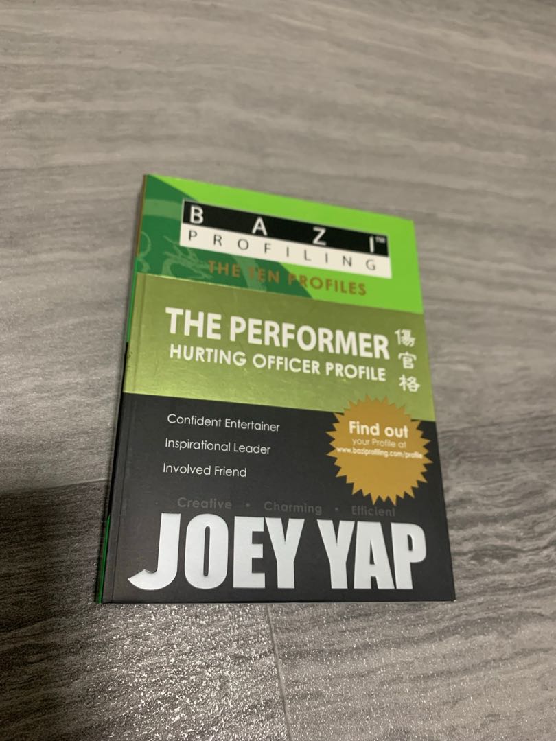 Joey Yap The 10 Profile (The Performer), Hobbies & Toys, Books ...