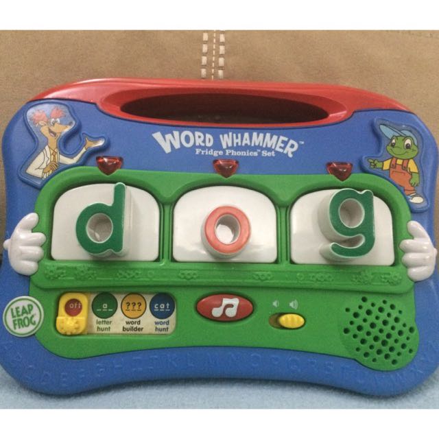 Leap frog Word Whammer educational phonics spelling CVC learning toy ...