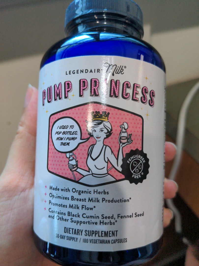 Legendairy Pump Princess Breastfeeding Supplement, Food & Drinks, Other ...